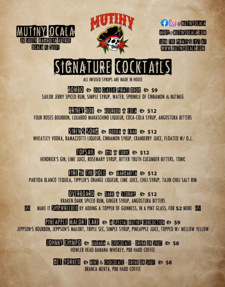 HOME ⋆ Mutiny Bar Ocala
